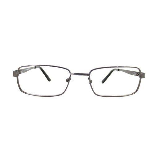 MM5103 GM Gunmetal Gray Rectangular Mens Eyeglasses Frames 52[]18 140 ...