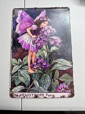 The Heliotrope Fairy Metal Sign | eBay