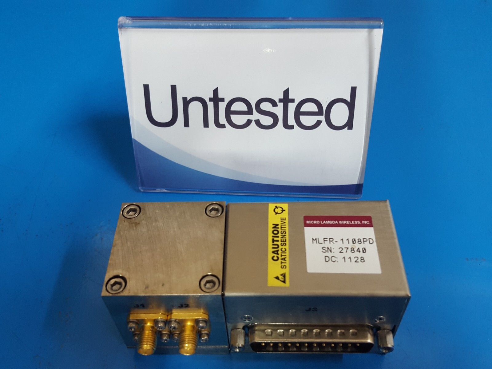 MICRO-LAMBDA MLFR-1108PD: Electromagnetic Band-Reject YIG Filter (27840 ...