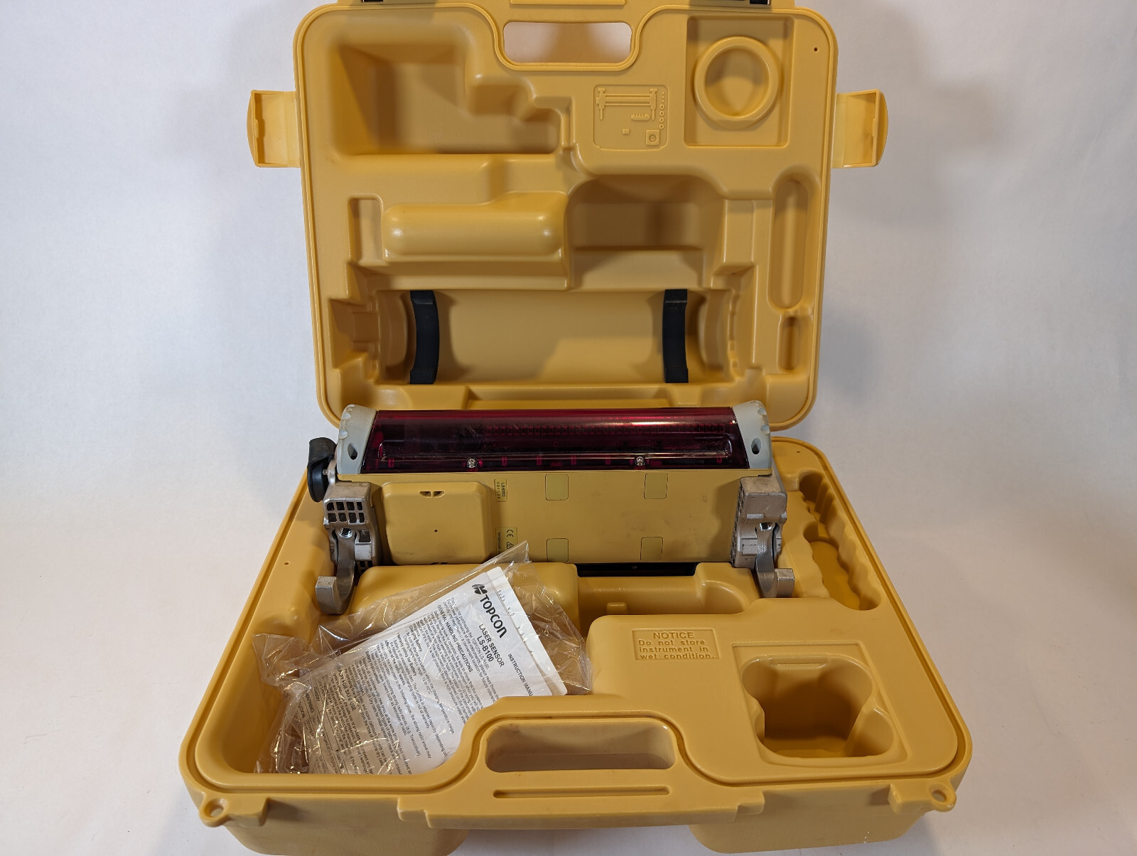 Topcon ls-B100 Laser Level Receiver - Backhoe, Dozer, Trimble, Spectra ...