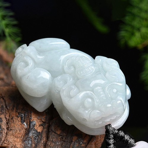 Natural Grade A Jade Jadeite Lucky Best Gift Mythical Beast Pixiu 貔貅 ...