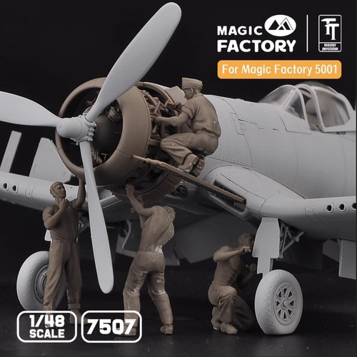 MAGIC FACTORY 7507 1/48 F4U Ground Service For 5001 F4U-1A/2 VOUUGHT ...