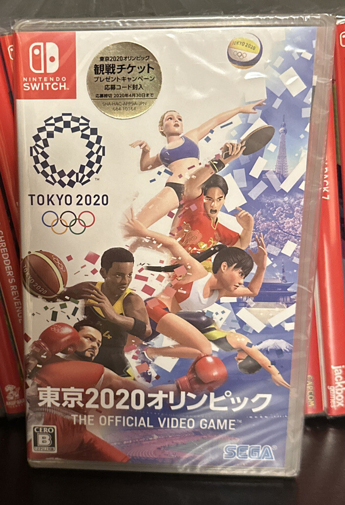 Tokyo 2020 Olympics Official Video Game Nintendo Switch Japanese ...