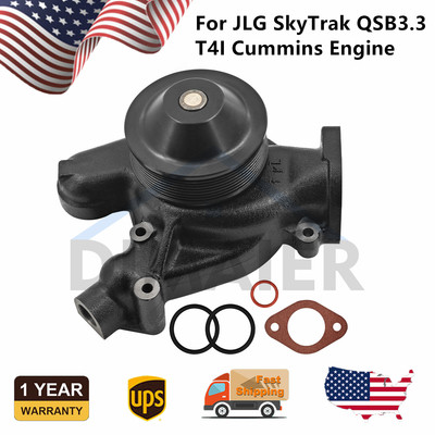 Water Pump 5271093 70025305 Replaces for JLG SkyTrak QSB3.3 T4I Cummins ...