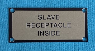 HMMWV Military Data Plate Slave Receptacle M1123 M1151 M1152 M1165 M998 ...