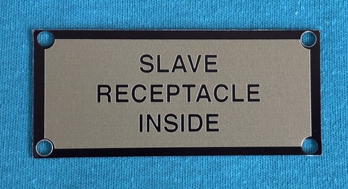 HMMWV Military Data Plate Slave Receptacle M1123 M1151 M1152 M1165 M998 ...