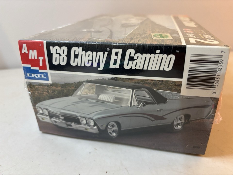 Vintage AMT ERTL 1968 68 Chevy El Camino Model Car Kit Sealed New ...