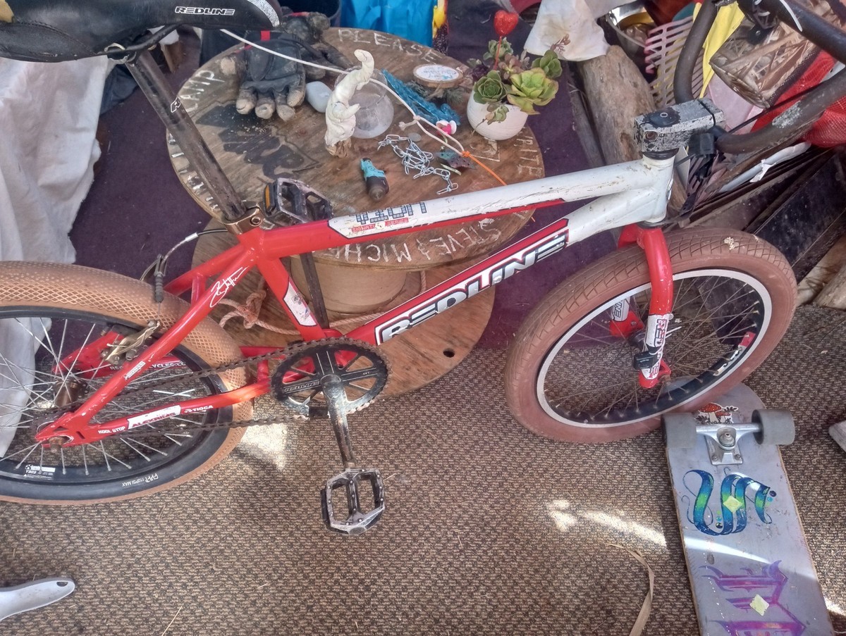 White Redline Bmx Bikes