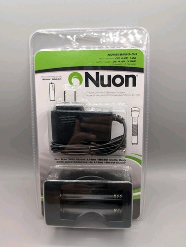 Lithium Ion Nuon 18650 Battery Charger 4.2v, 1.2a 2 Channels | eBay