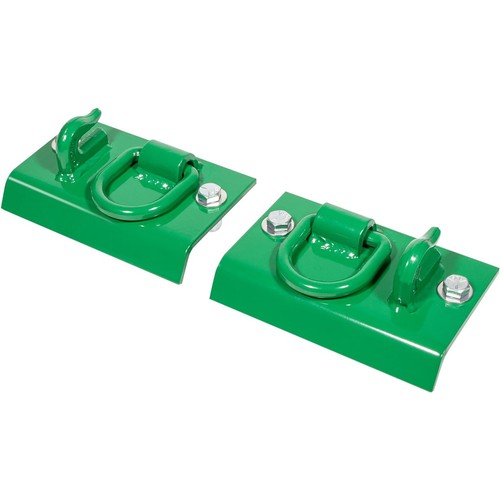 2PCS Bolt on Grab Hooks D Rings For John Deere Compact Tractor 1025R ...