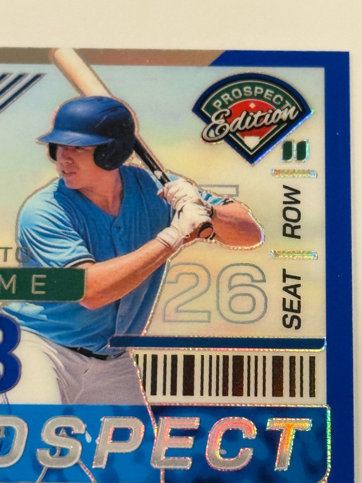 2024 Panini Prospect Edition Sean Keys Blue Auto /149 Toronto Blue Jays ...