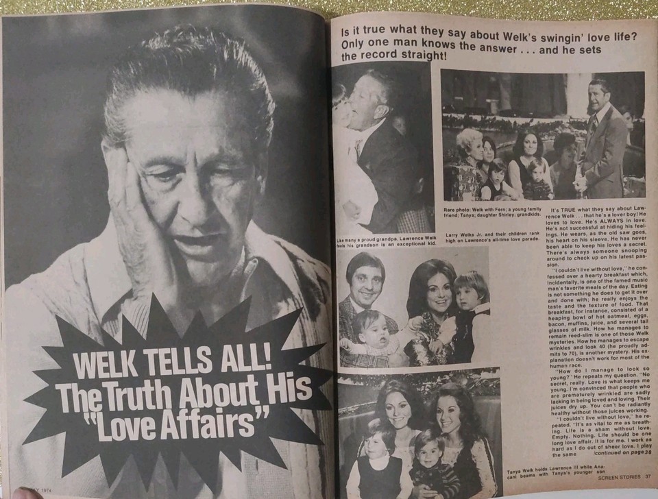 Screen Stories Magazine - May 1974 - Jackie 'O and Caroline Kennedy ...