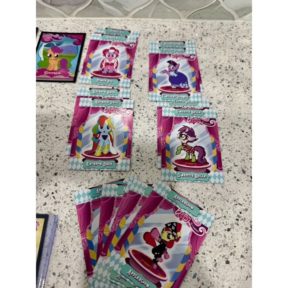 My Little Pony Royal Trading Card Lot 300+ Royal Wedding, Holo, Foil ...