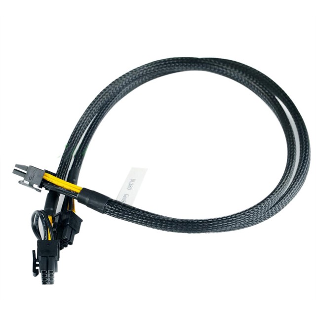 10pin to 6+8pin Power PCIE Cable For HP ProLiant DL380 G9 and GPU 50cm ...
