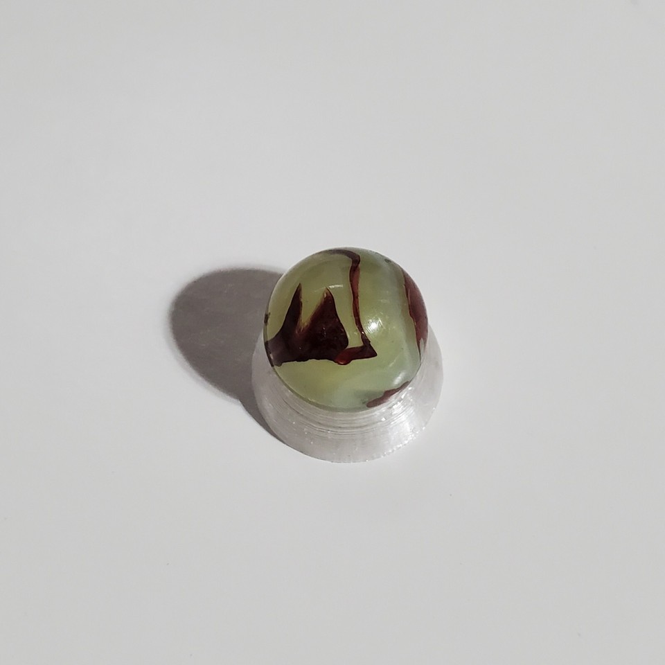 Vintage Akro Agate Oxblood Lemonade Marble - UV, Size at 0.624" | eBay