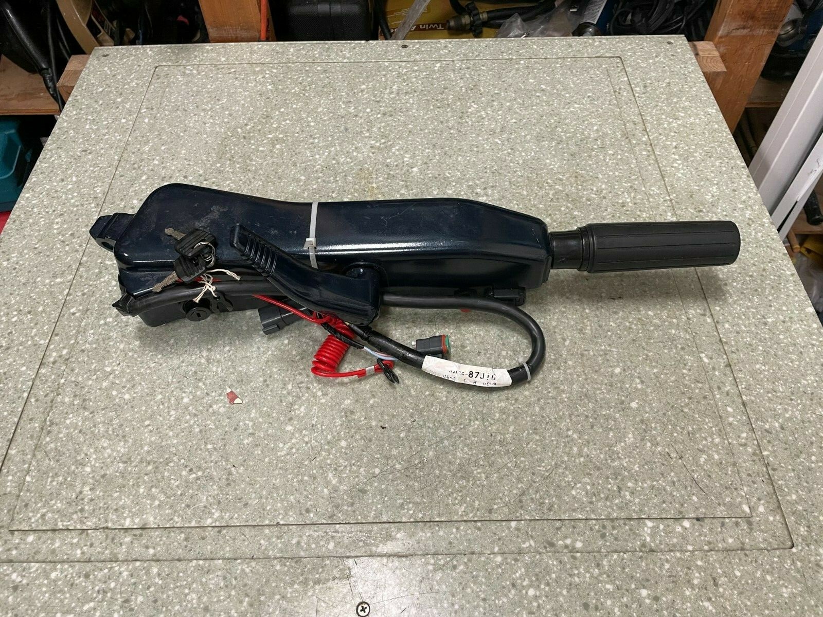 NOS OEM EVINRUDE Johnson OMC BRP Tiller Handle Kit 40/50 PN 5032253 for ...