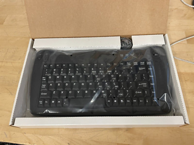 ACK-5010U USB Black Keyboard With Trackball * | eBay