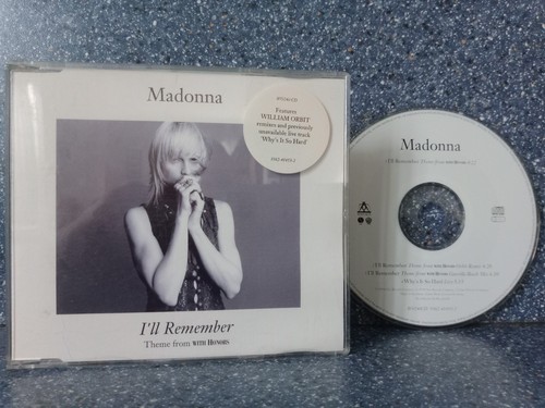 MADONNA I'LL REMEMBER CD MAXI SINGLE + HYPE PROMO STICKER REMIXES | eBay