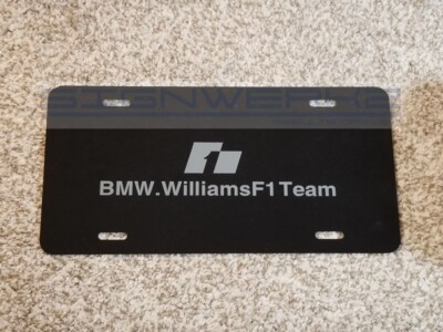 BMW F1 License Plate metal novelty vanity plate | eBay