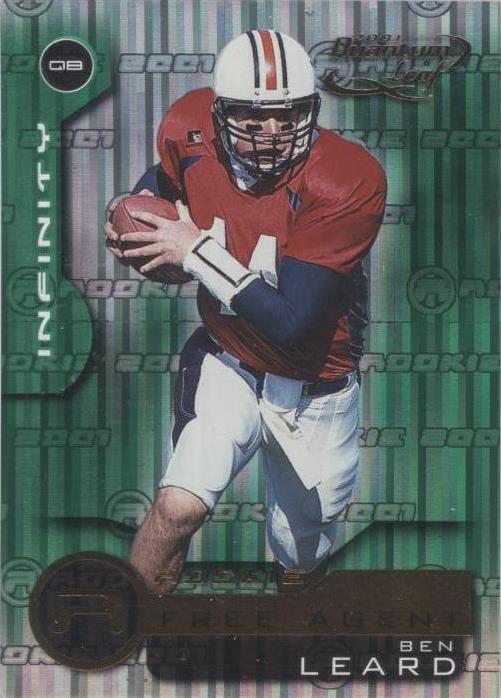 2001 Quantum Leaf - Rookie Ben Leard #276 Infinity Green /75 (RC) for ...