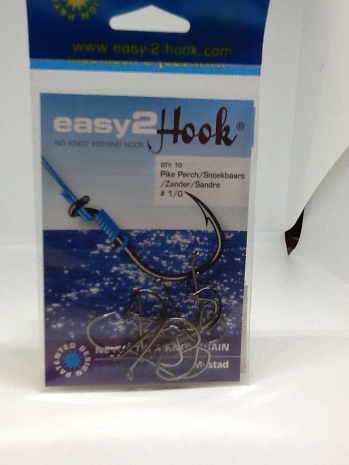 1 x PACKET OF 6 EASY2HOOK PIKE/SNOOK HOOKS ( UK BOAT PENNEL HOOKS ...