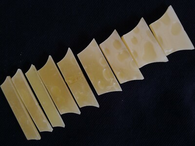 Les Paul Standard Trapezoid Celluloid Guitar Inlay Set (9) Relic, Aged ...
