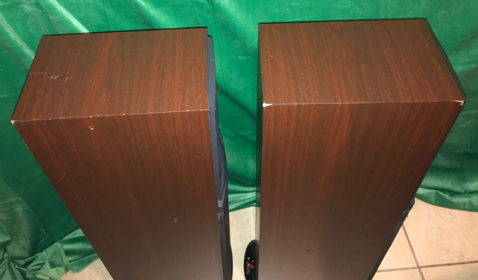 PAIR OF INFINITY REFERENCE 2000.5 2-WAY FLOOR TOWER SPEAKERS BOTH SOUND GREAT. | eBay