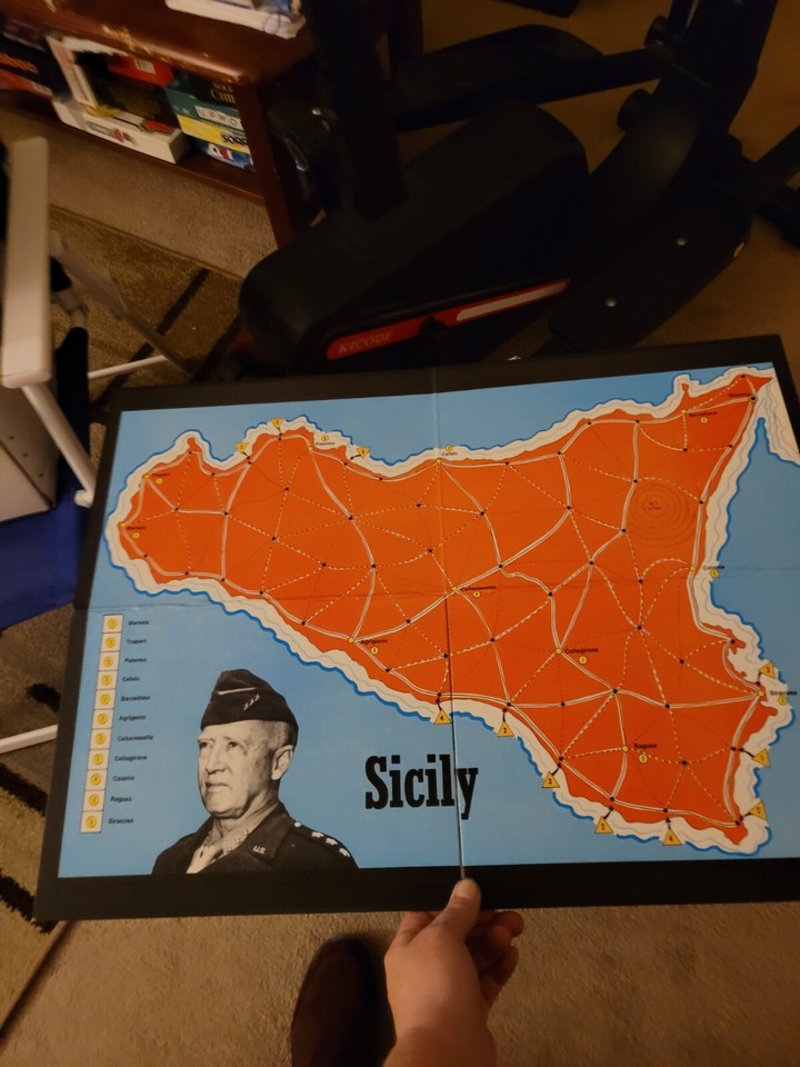 General George S. Patton military strategy board games | eBay
