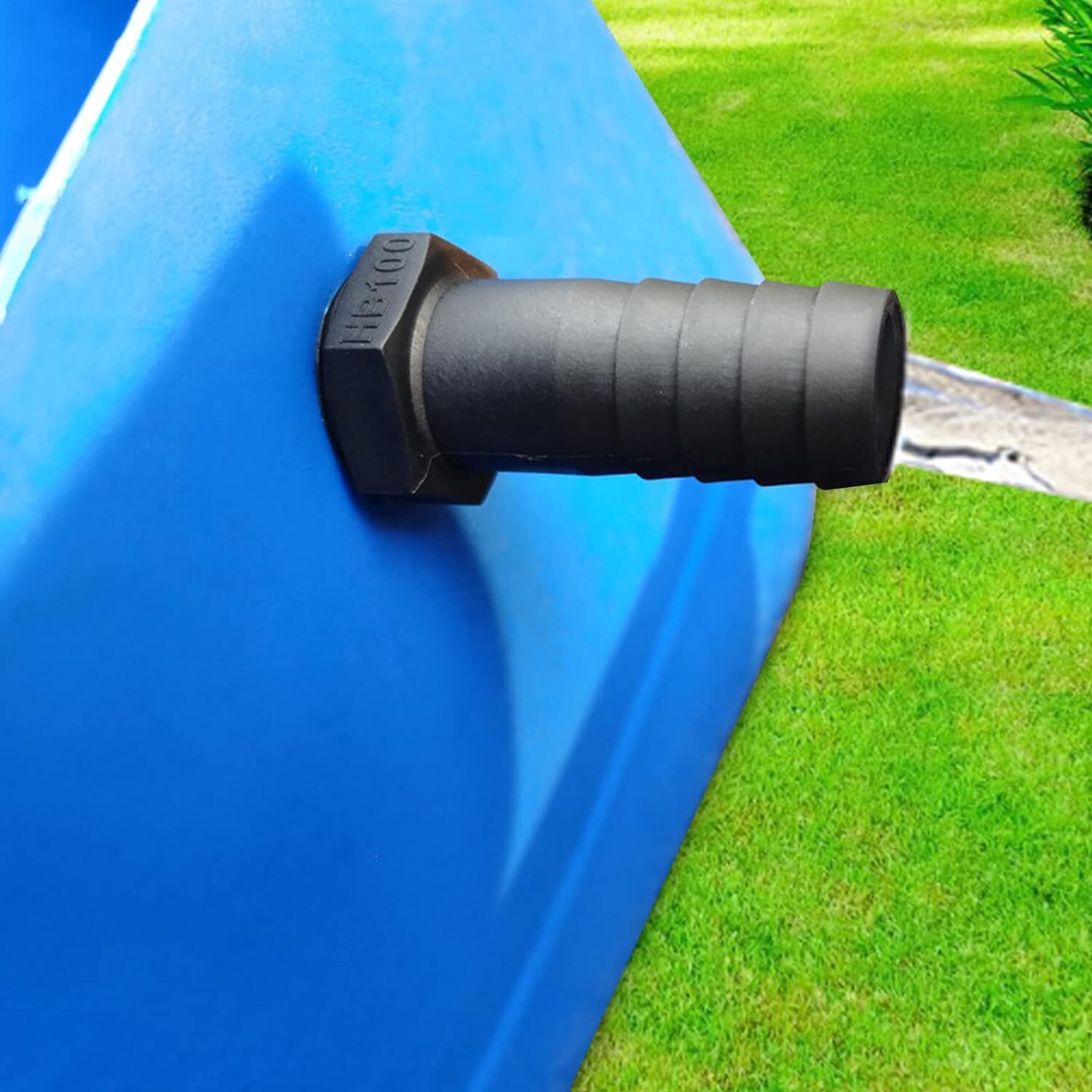 Water Butt Connector Pipe Link Kit, Connect 2 Rain Tanks Together All ...