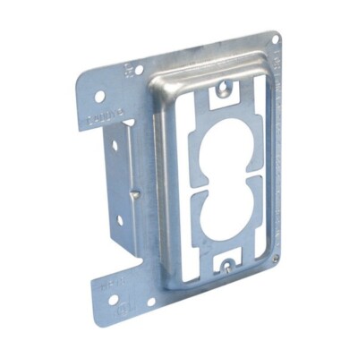 CADDY MP1S - Single 1-Gang Steel Drywall Bracket Face Wall Plate Mount ...