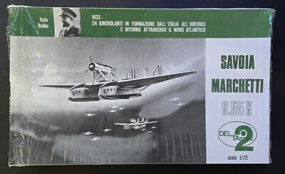 SAVOIA MARCHETTI S.55 X - AIRPLANE MODEL KIT DELTA 2 - 1:72 SCALE ...