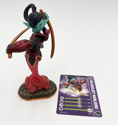 Skylanders Giants Magic Element Scarlet Ninjini 84543888 2012 Orange ...