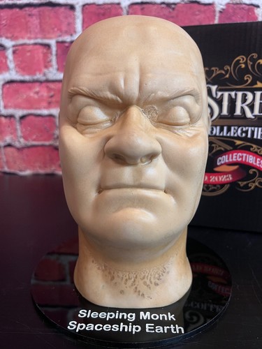Disney Spaceship Earth Sleeping Monk Prop Head Reproduction | eBay