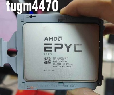 AMD epyc 72f3 CPU processor 100-000000327 8 cores 16 threads 3.7ghz ...