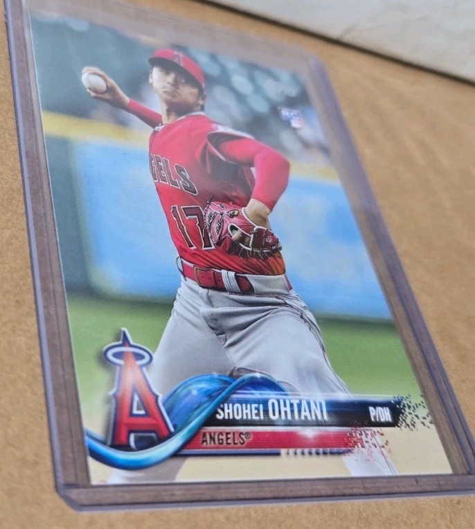 2018 Topps Update Series - Shohei Ohtani #US1 Pitching, Red Jersey (RC ...