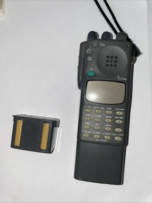 UNTESTED AS IS 🔥 VINTAGE ICOM IC-P2AT 2 METER VHF HANDHELD AMATEUR HAM ...