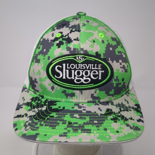 Louisville Slugger Fitted Trucker Hat Multi Medium Mesh Back Pacific ...