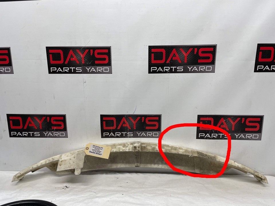 2006 Pontiac GTO Front Bumper Impact Energy Absorber Bar Foam OEM | eBay