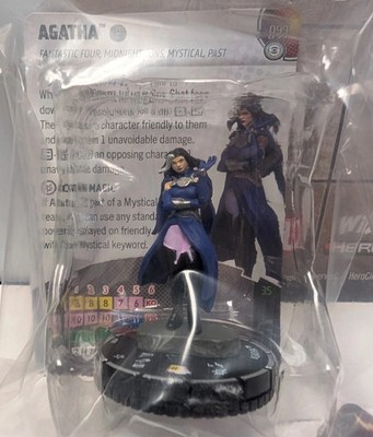 HEROCLIX STRANGE TALES OP KIT AGATHA 099 + 2 SIDED MAP + SPECTRAL ARMOR ...