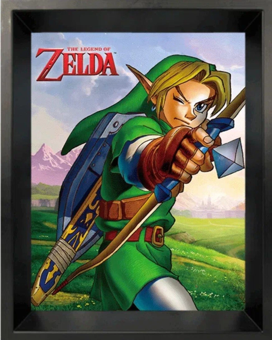 Link Ocarina Of Time 3ds Art