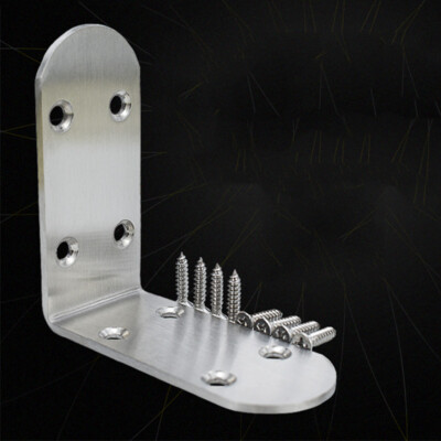 3mm Thick Corner Braces Brackets Right Angle L shape Stainless Brace ...