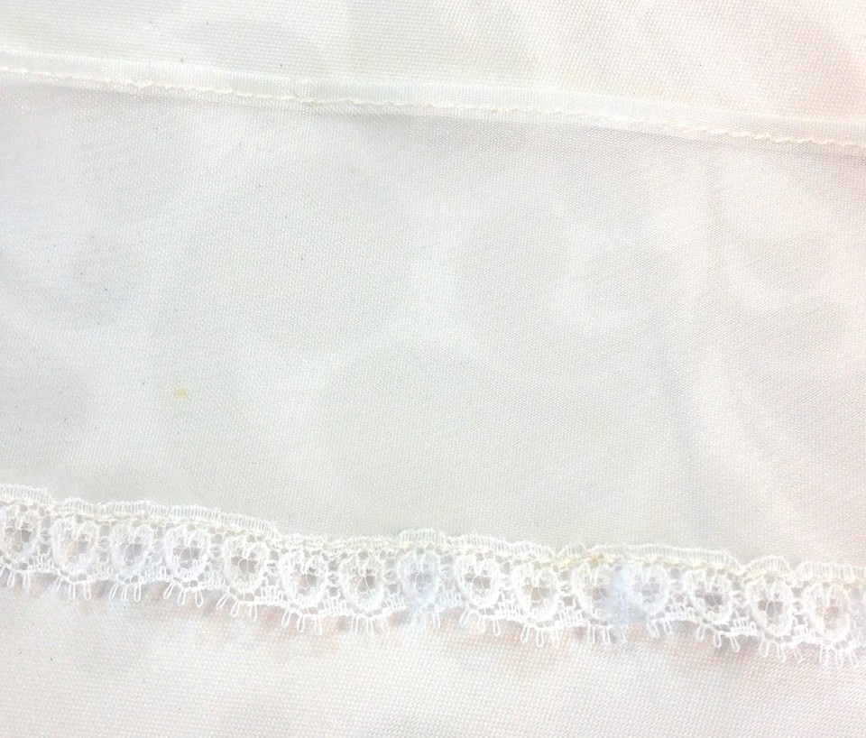 White Sheer Lace Trim 3 3/4 inches wide 2 yards | eBay