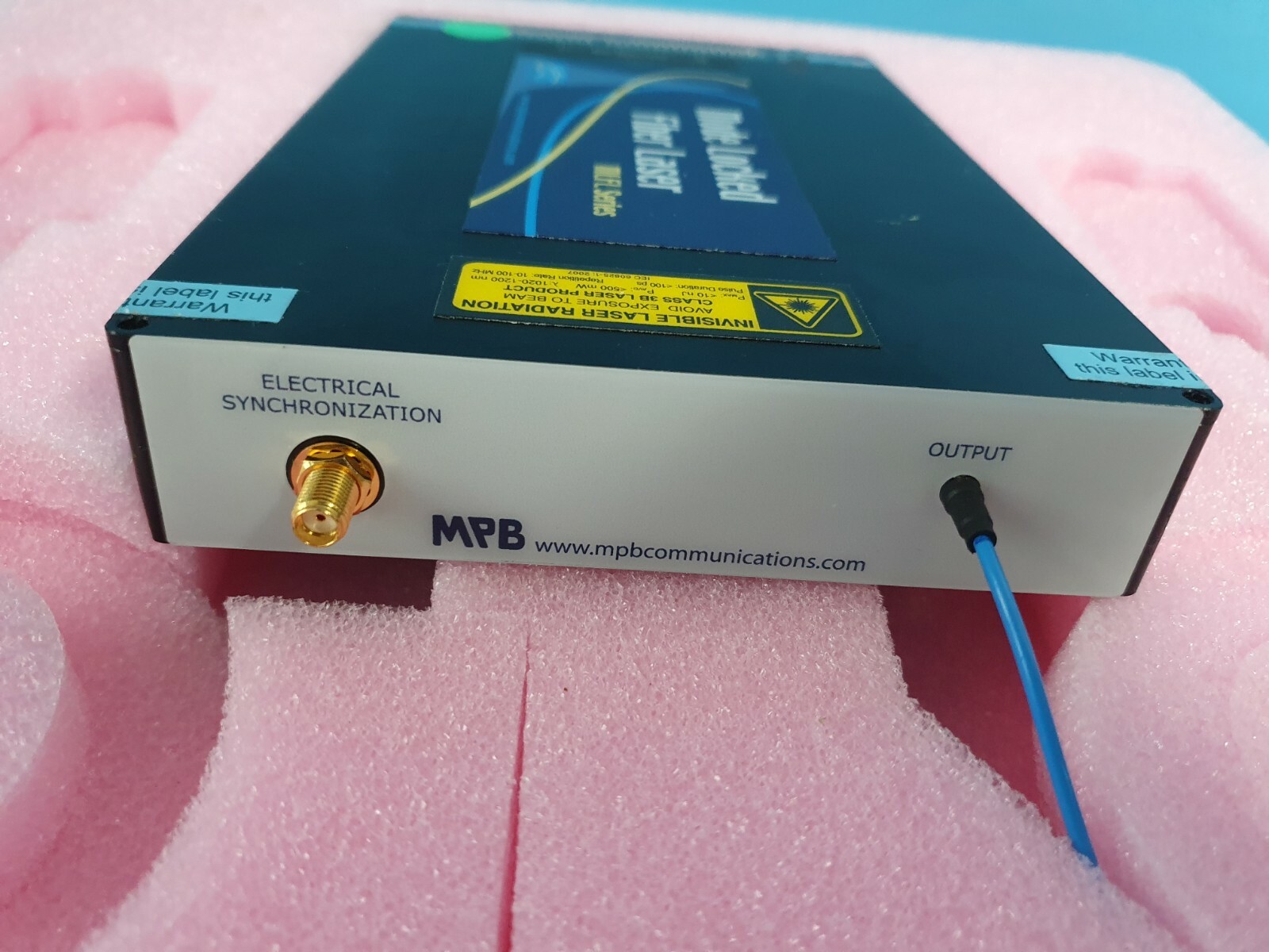 MPB Communications Inc MLFL Series EOAS-MLFL-P-6.5-30-1030.5-20 Fiber ...