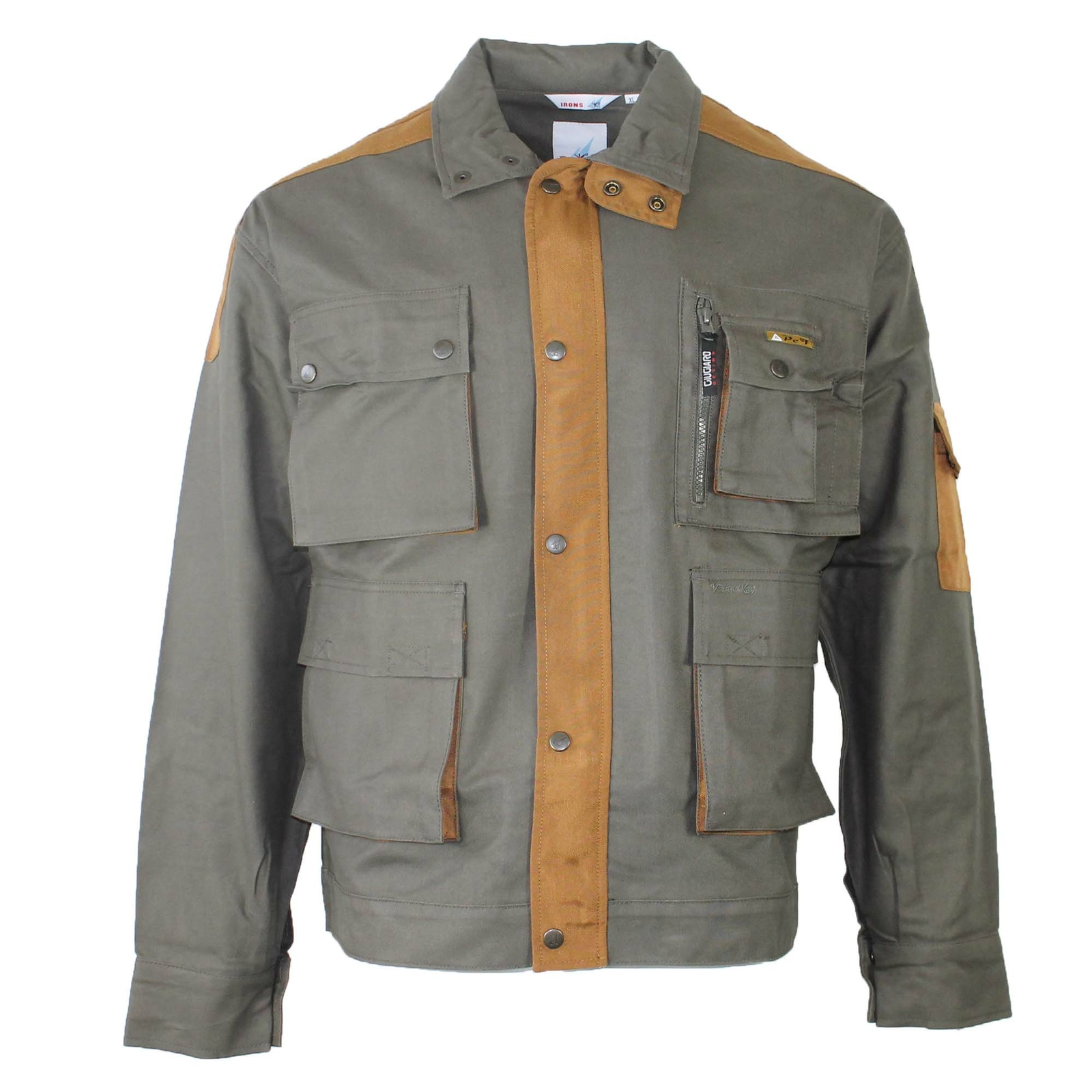 Vee and Kay Profi-Arbeitsjacke Jacke Oliv/Braun by Giugiaro Design ...