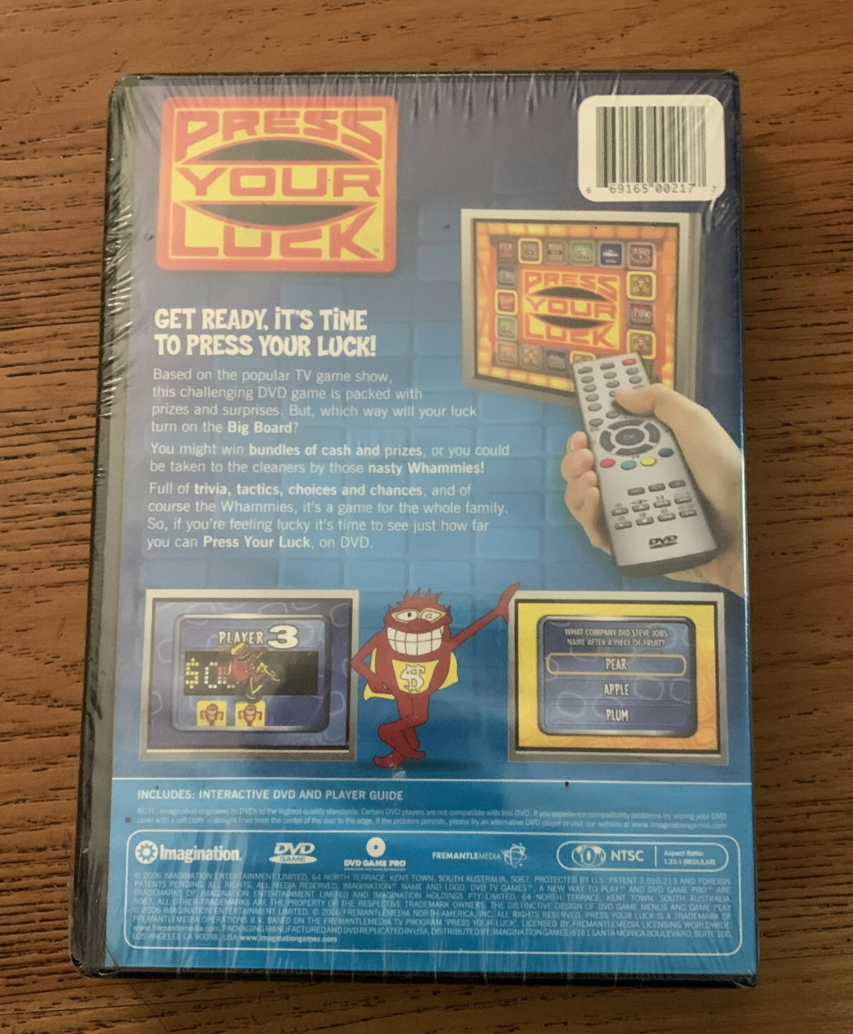 Press Your Luck - Interactive DVD Game (DVD, 2007) for sale online | eBay