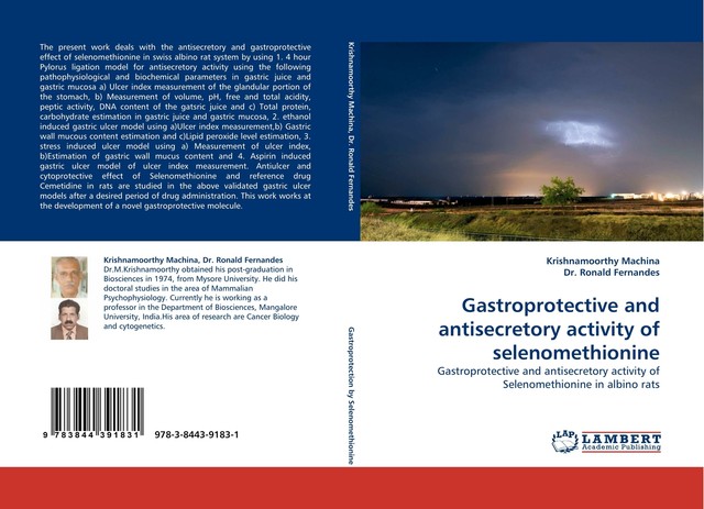 Gastroprotective And Antisecretory Activity of Selenomethionine von ...