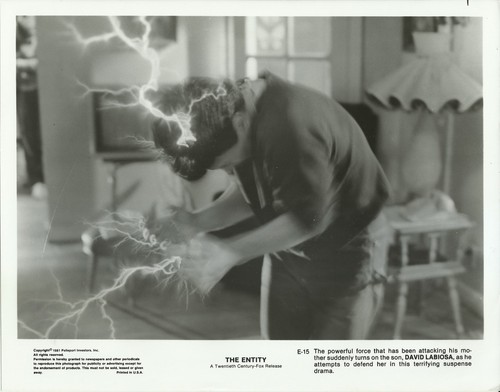 THE ENTITY DAVID LABIOSA ORIGINAL 1981 TWENTIETH CENTURY FOX 8X10 PRESS ...