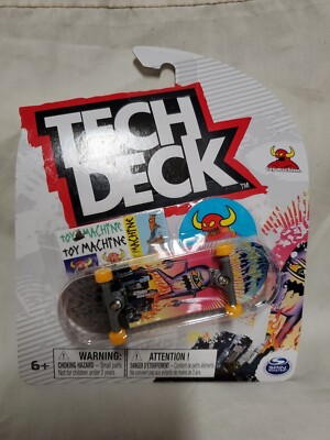 Tech Deck Toy Machine One-Eyed Monster Attacking City Fingerboard ...