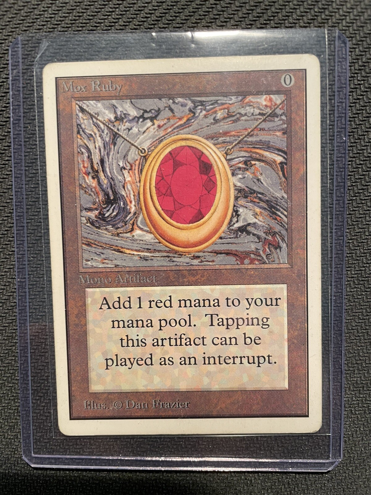 WOTC MtG Unlimited Mox Ruby - Part Of Power Nine | eBay