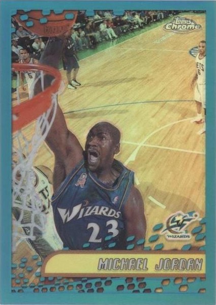 2001-02 Topps Chrome - Refractor #95 Michael Jordan for sale online | eBay